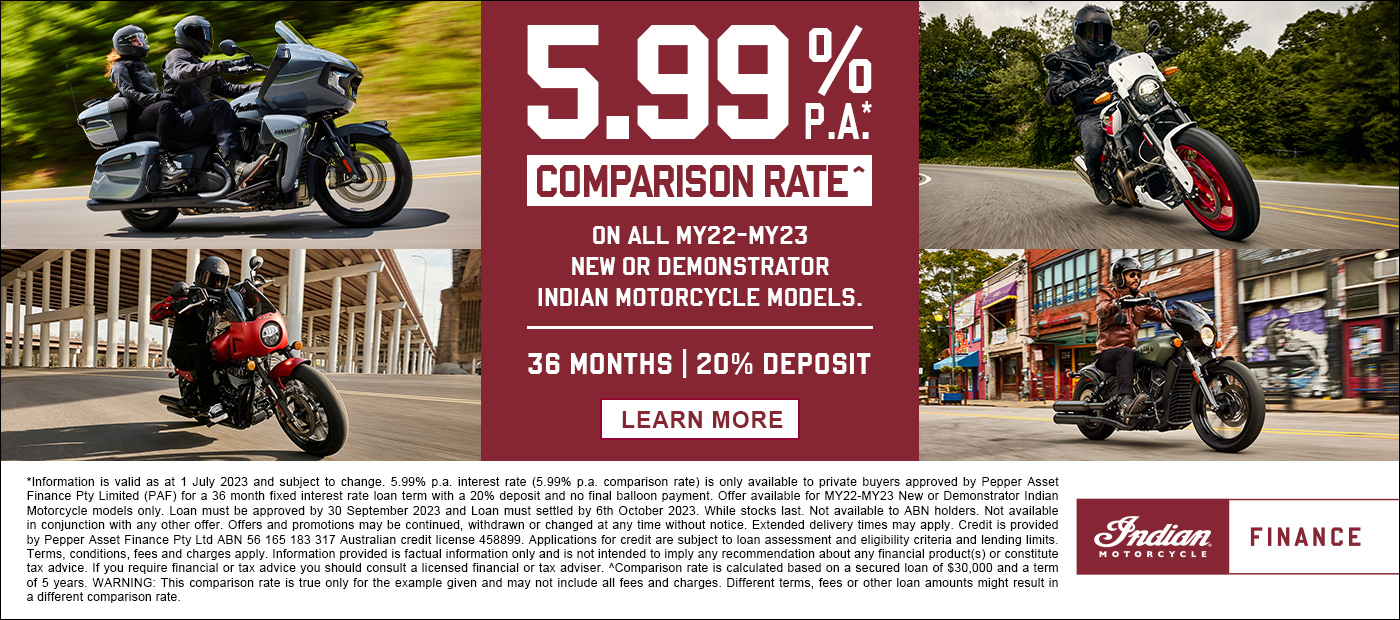 Official Australia Dealer: Indian Motorcycle Ballarat